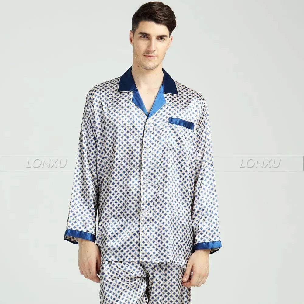 Polka Dot King Men Pajama Set | Shop Pajama Pant Set at LeStyleParfait