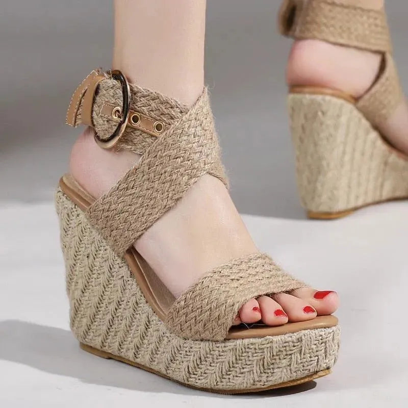 Robe Wedge Sandals Shoes | Shop Wedge Sandals at LeStyleParfait