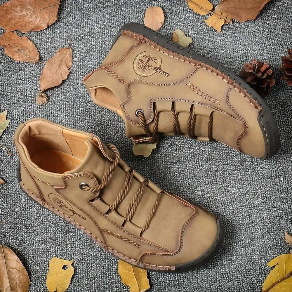 Rook - Lace-Up Leather Ankle Boots | Shop Boots at LeStyleParfait