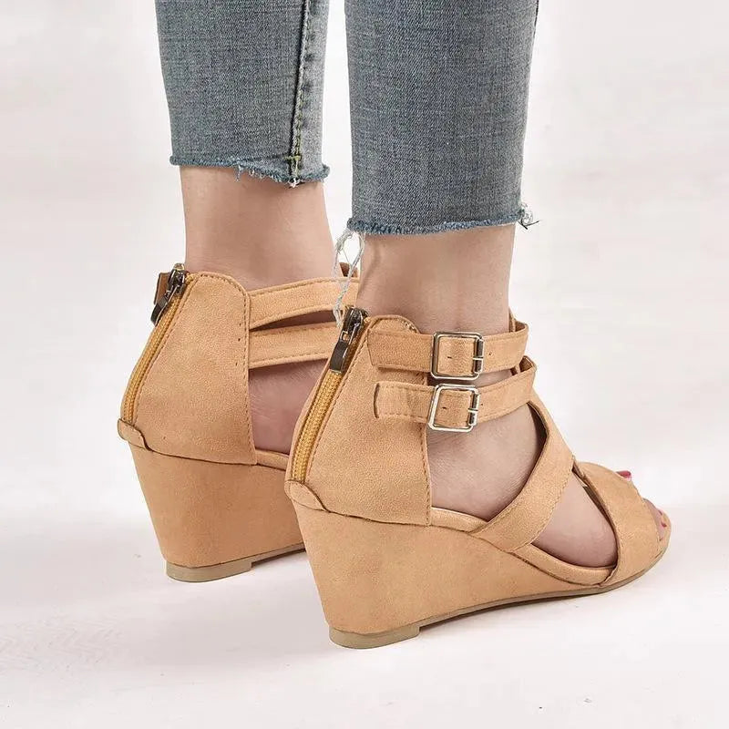 Strap Wedge Sandals | Shop Wedge Sandals at LeStyleParfait
