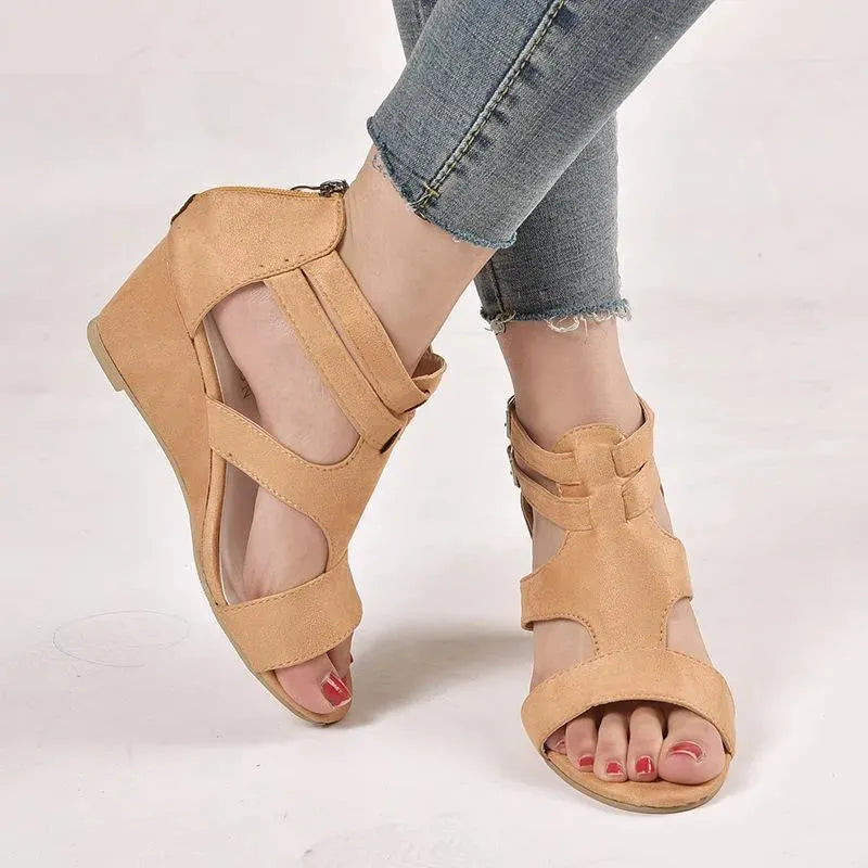 Strap Wedge Sandals | Shop Wedge Sandals at LeStyleParfait