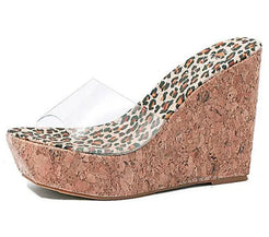 Transparent Wedge Sandals Shoes | Shop Wedge Sandals at LeStyleParfait